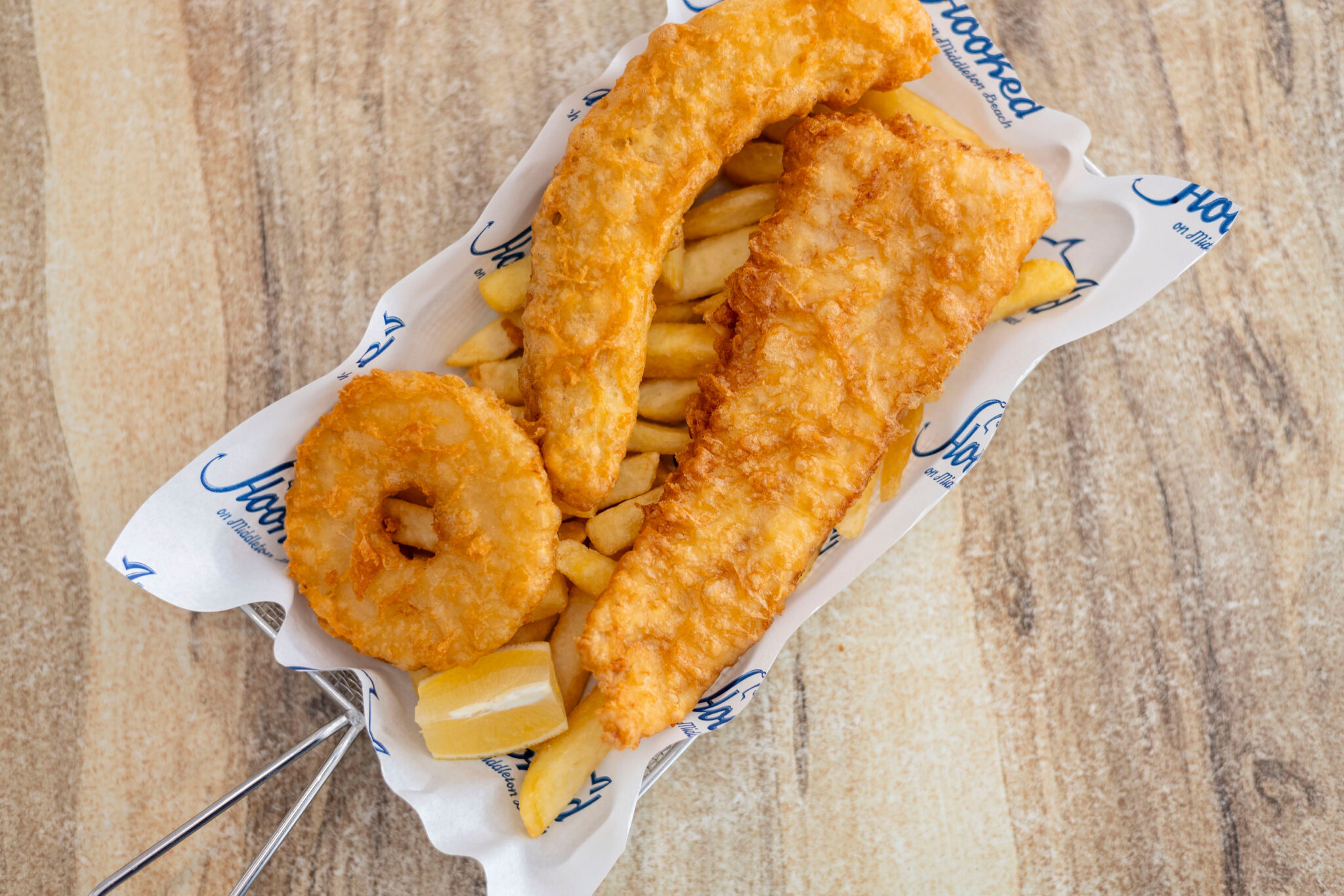 Menu - Hooked on Middleton Beach Fish & Chips